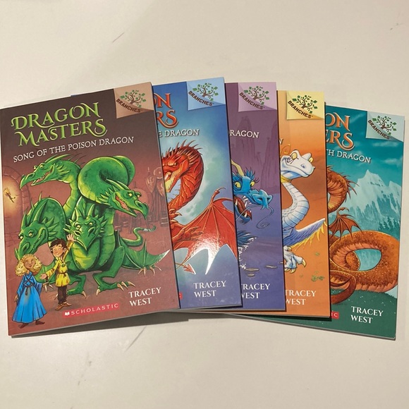 Scholastic | Other | Dragon Masters Series Books 5 New | Poshmark